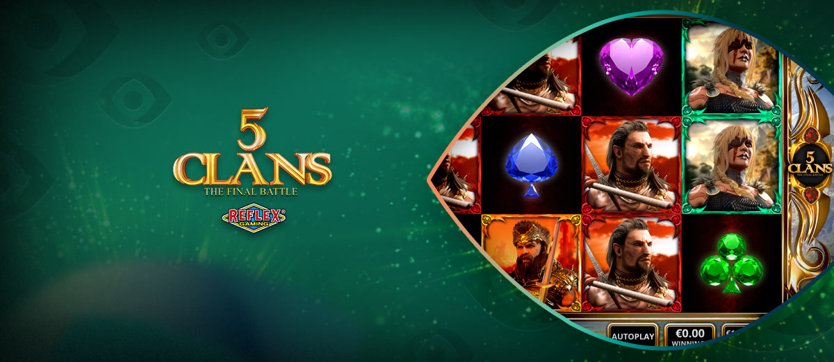 Reflex Gaming Launches 5 Clans: The Final Battle Slot