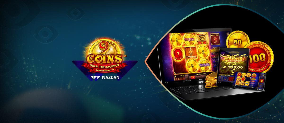 Wazdan Releases 9 Coins Slot With a Jackpot Prize