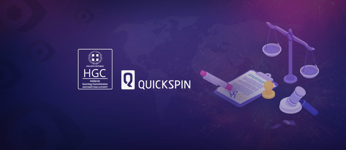 Quickspin Receive Greek Supplier License